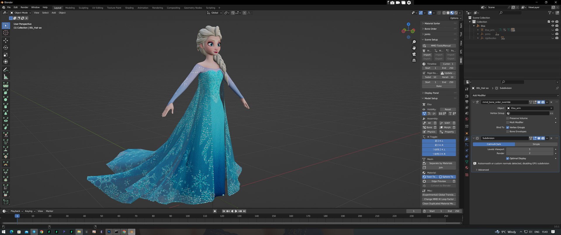 ELSA Rigged Animated 3D - TurboSquid 2422149