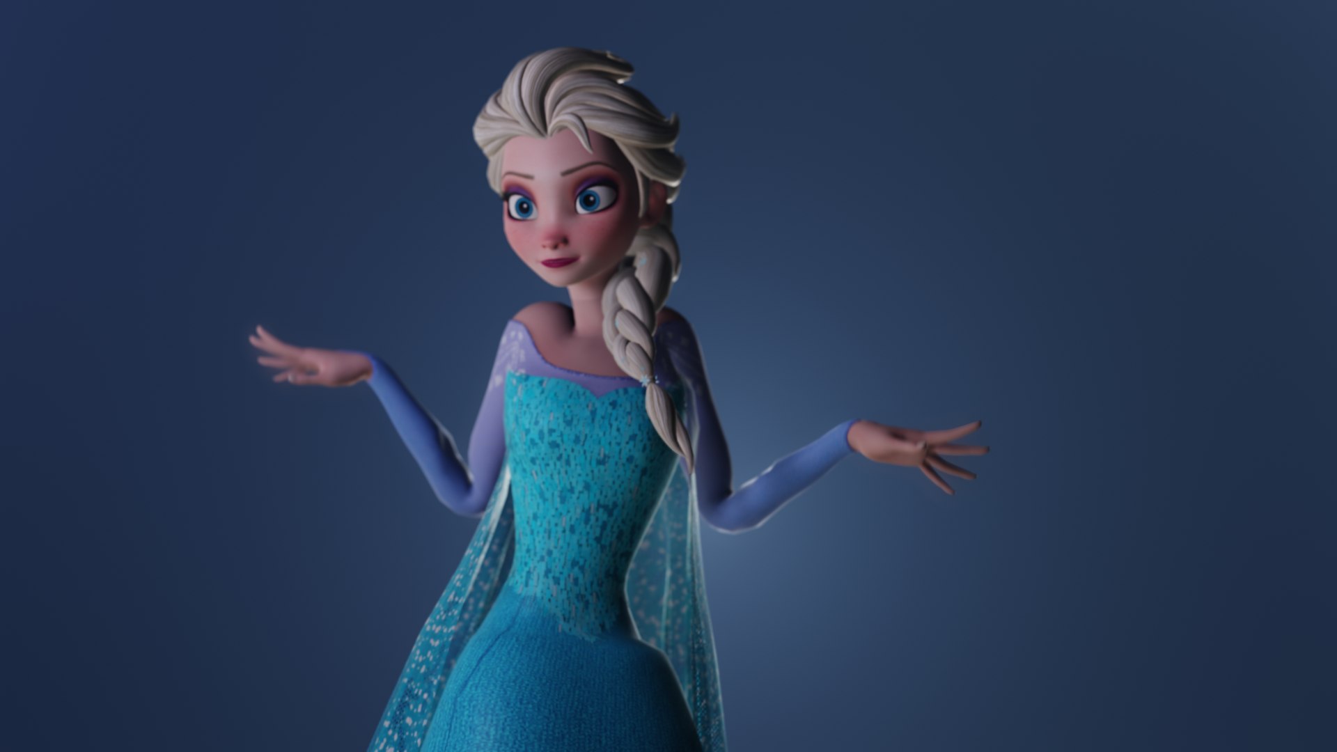 ELSA Rigged Animated 3D - TurboSquid 2422149