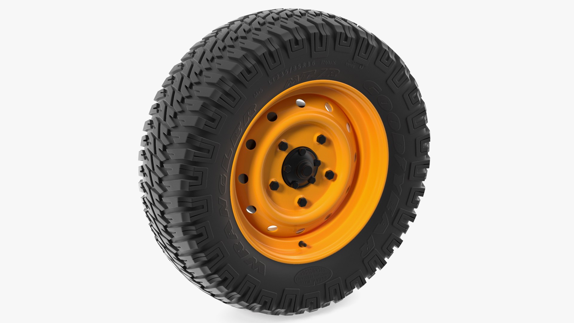 Goodyear Wrangler Mud Terrain Tyre 3D - TurboSquid 1766380