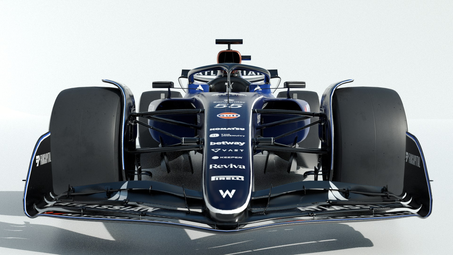 F1 WILLIAMS FW-47 2025 3D Model - TurboSquid 2370327