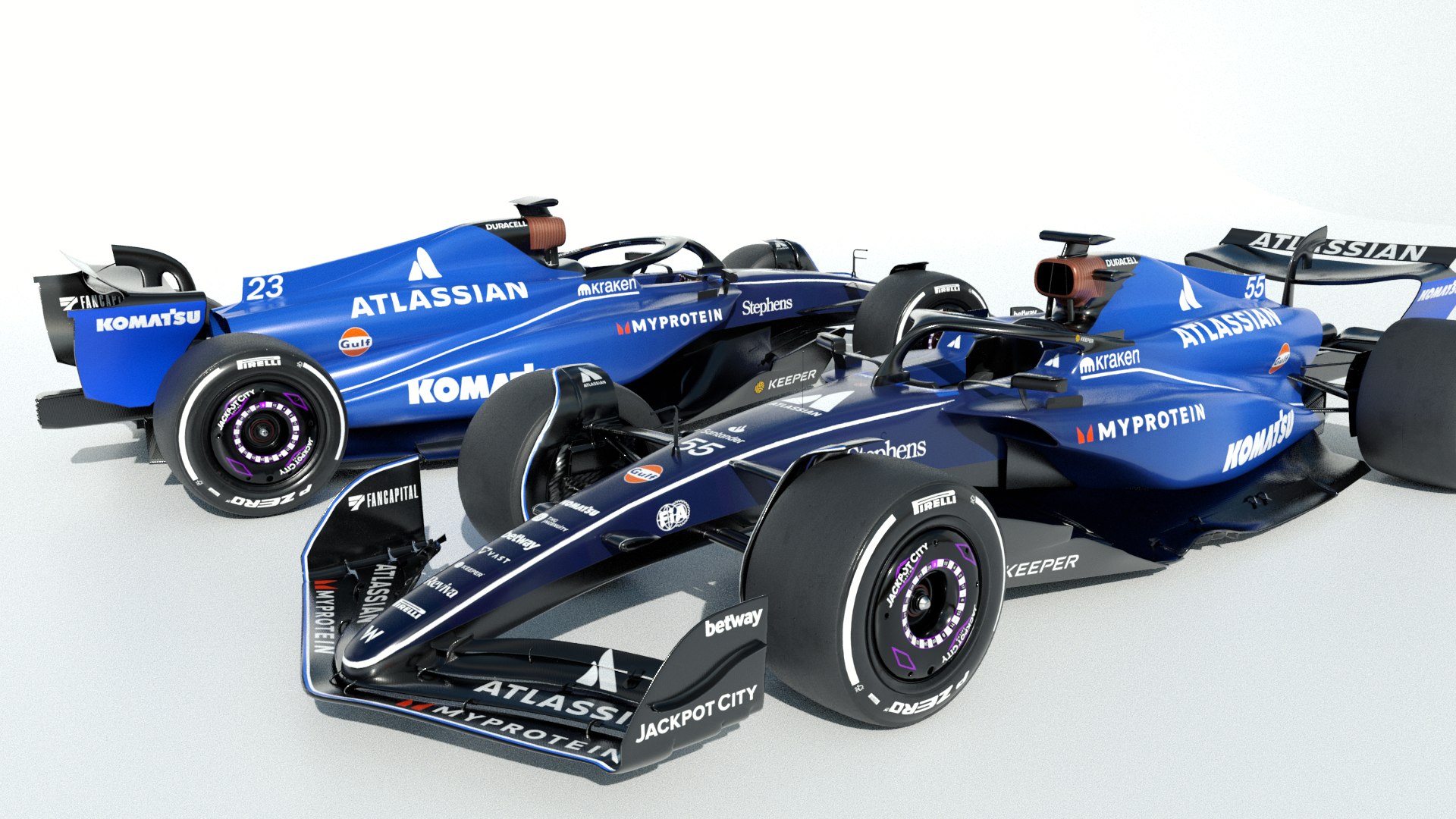 F1 WILLIAMS FW-47 2025 3D Model - TurboSquid 2370327