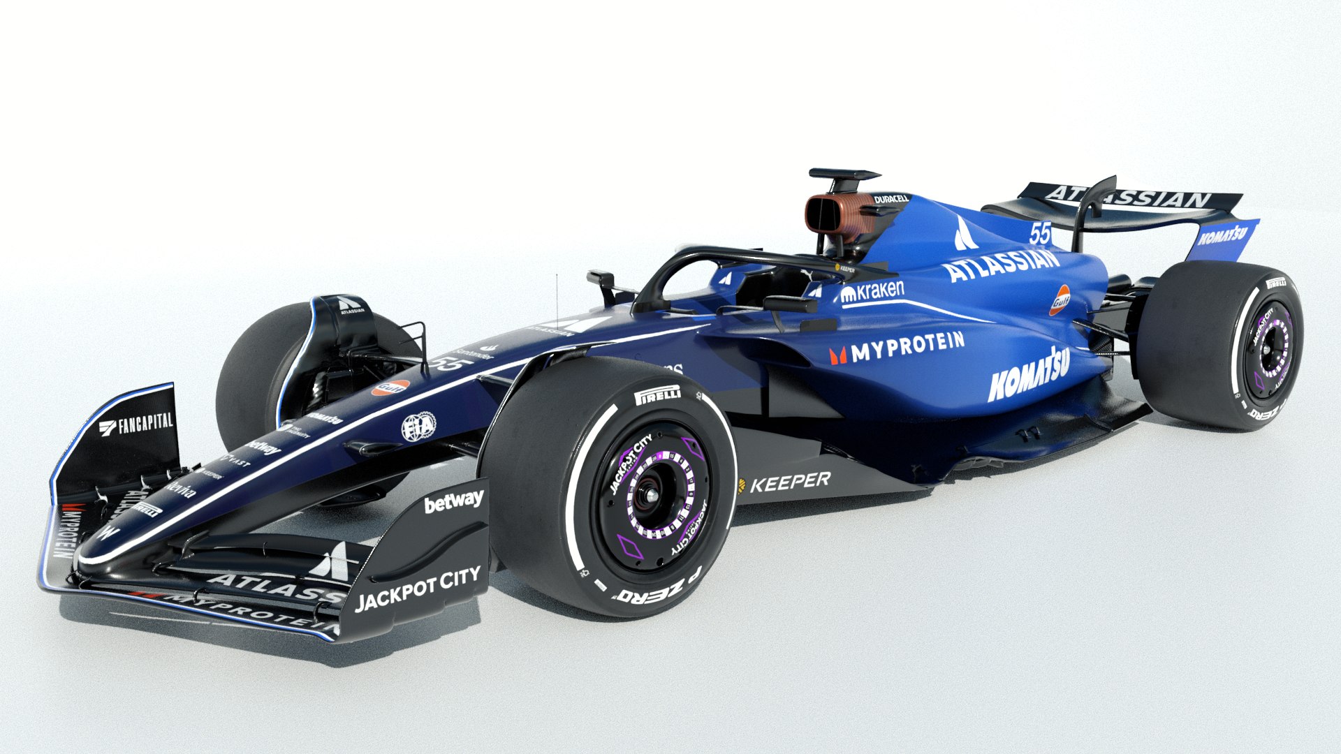 F1 WILLIAMS FW-47 2025 3D Model - TurboSquid 2370327