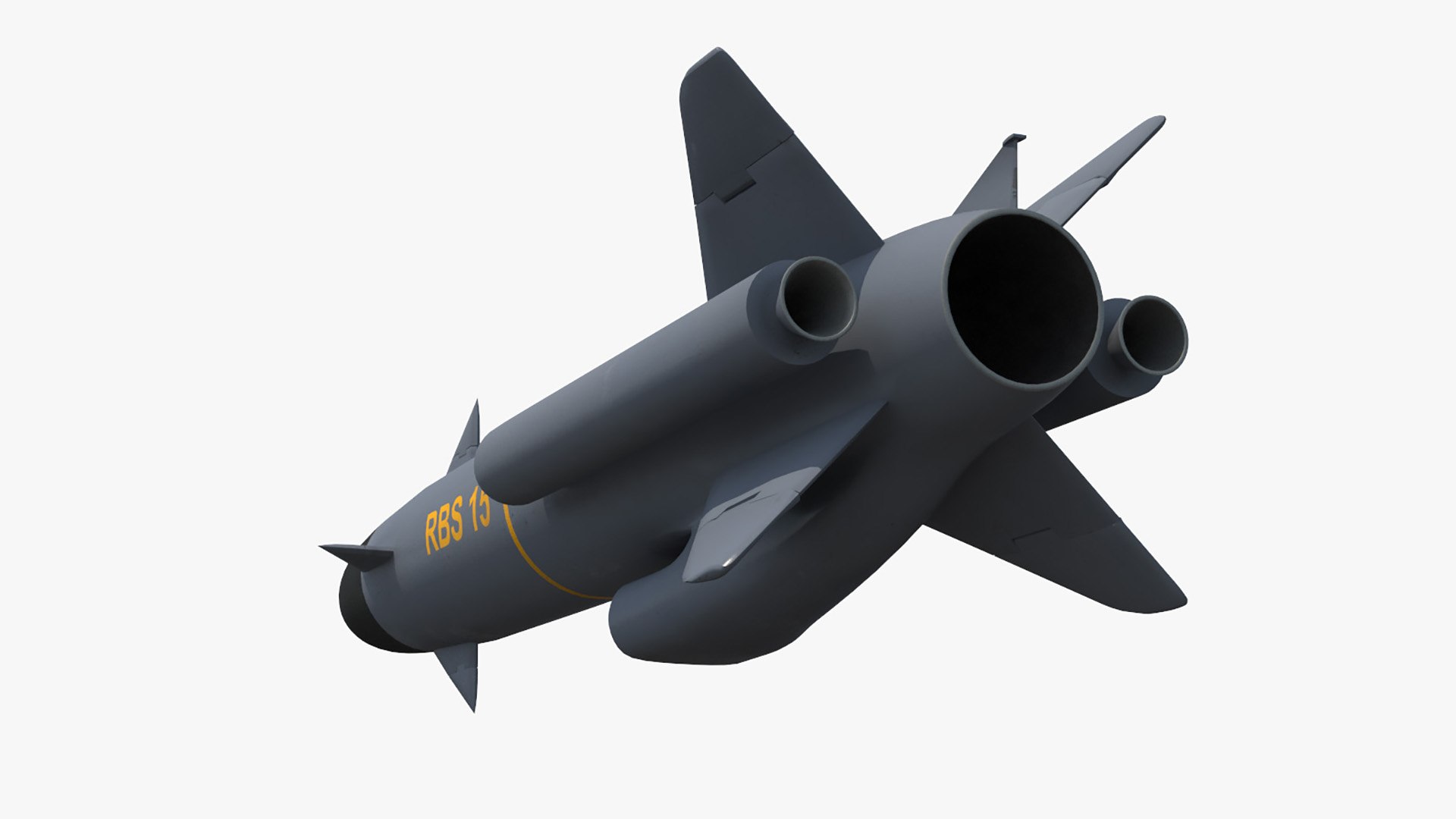 3D RBS 15 Anti-Ship Missile Model - TurboSquid 2031421