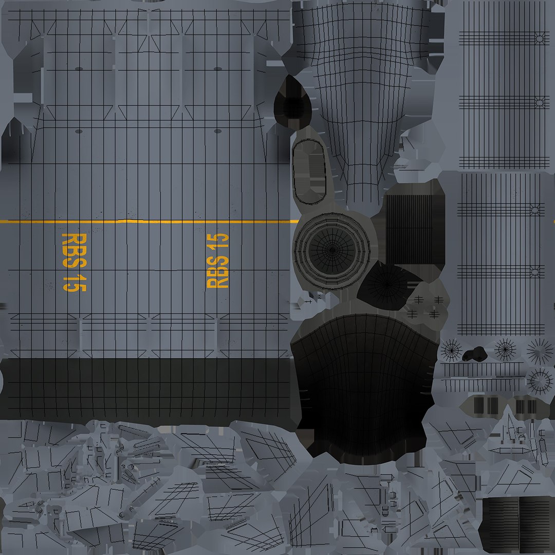 3D RBS 15 Anti-Ship Missile Model - TurboSquid 2031421