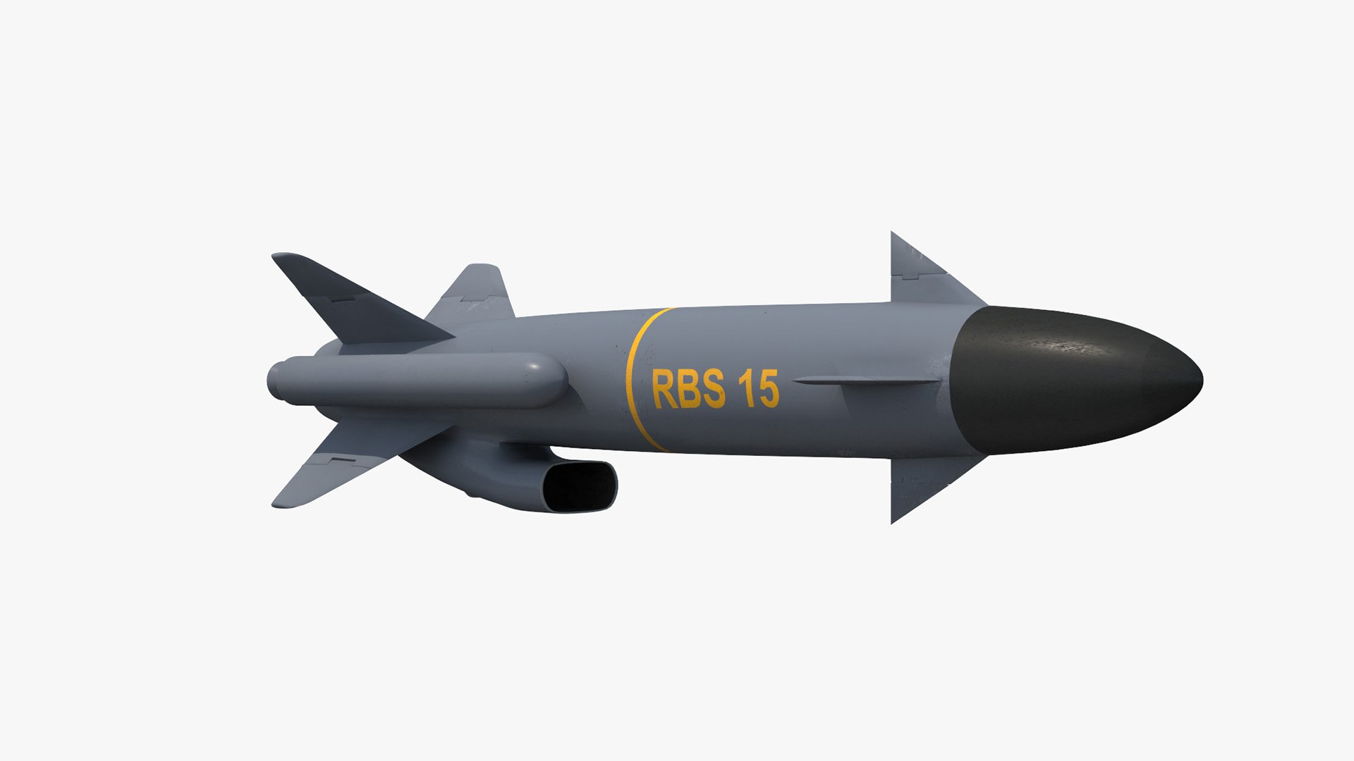 3D RBS 15 Anti-Ship Missile Model - TurboSquid 2031421