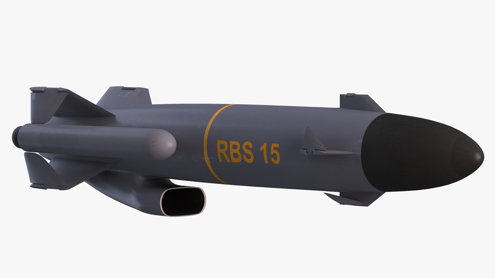 3D RBS 15 Anti-Ship Missile Model - TurboSquid 2031421