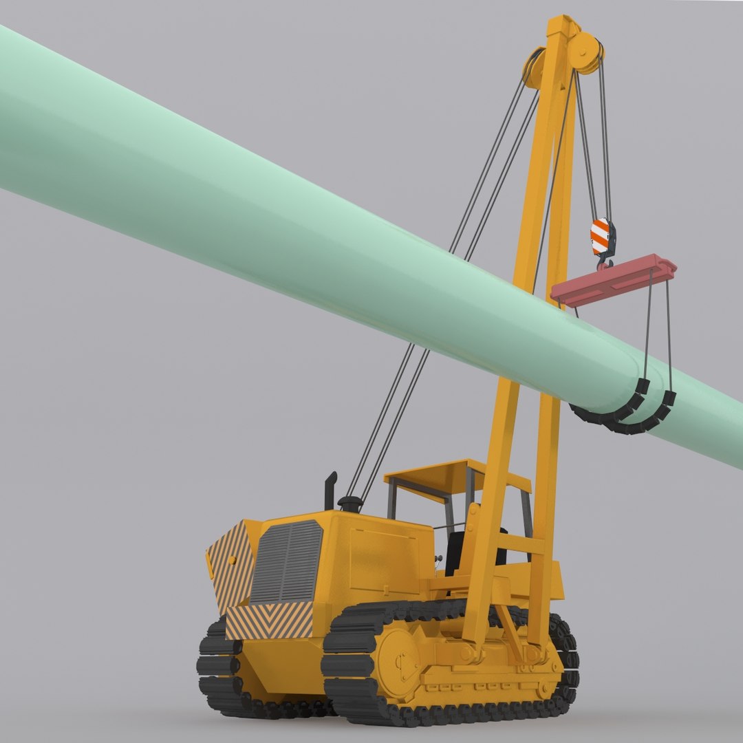 3d Model Of Pipe Layer