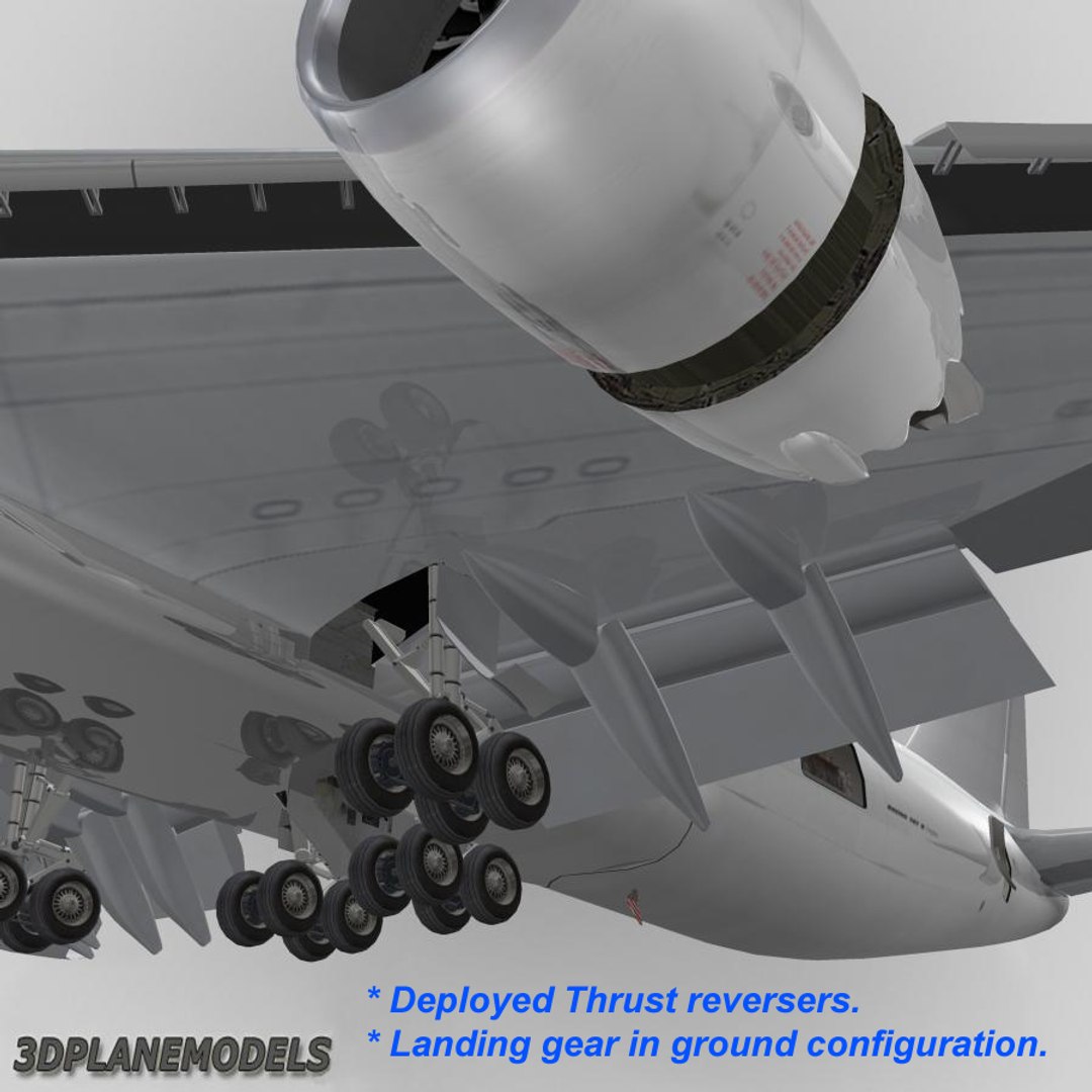 b747-8 generic white 747 max