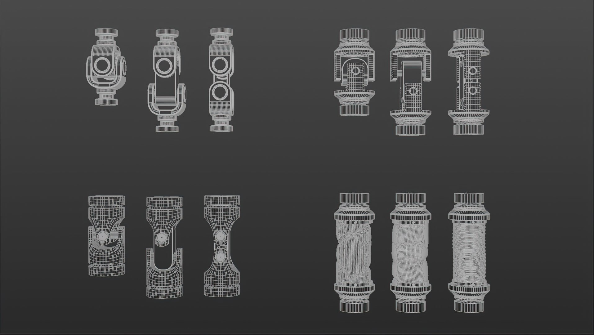 3D Model Cardan Elements - TurboSquid 1955242