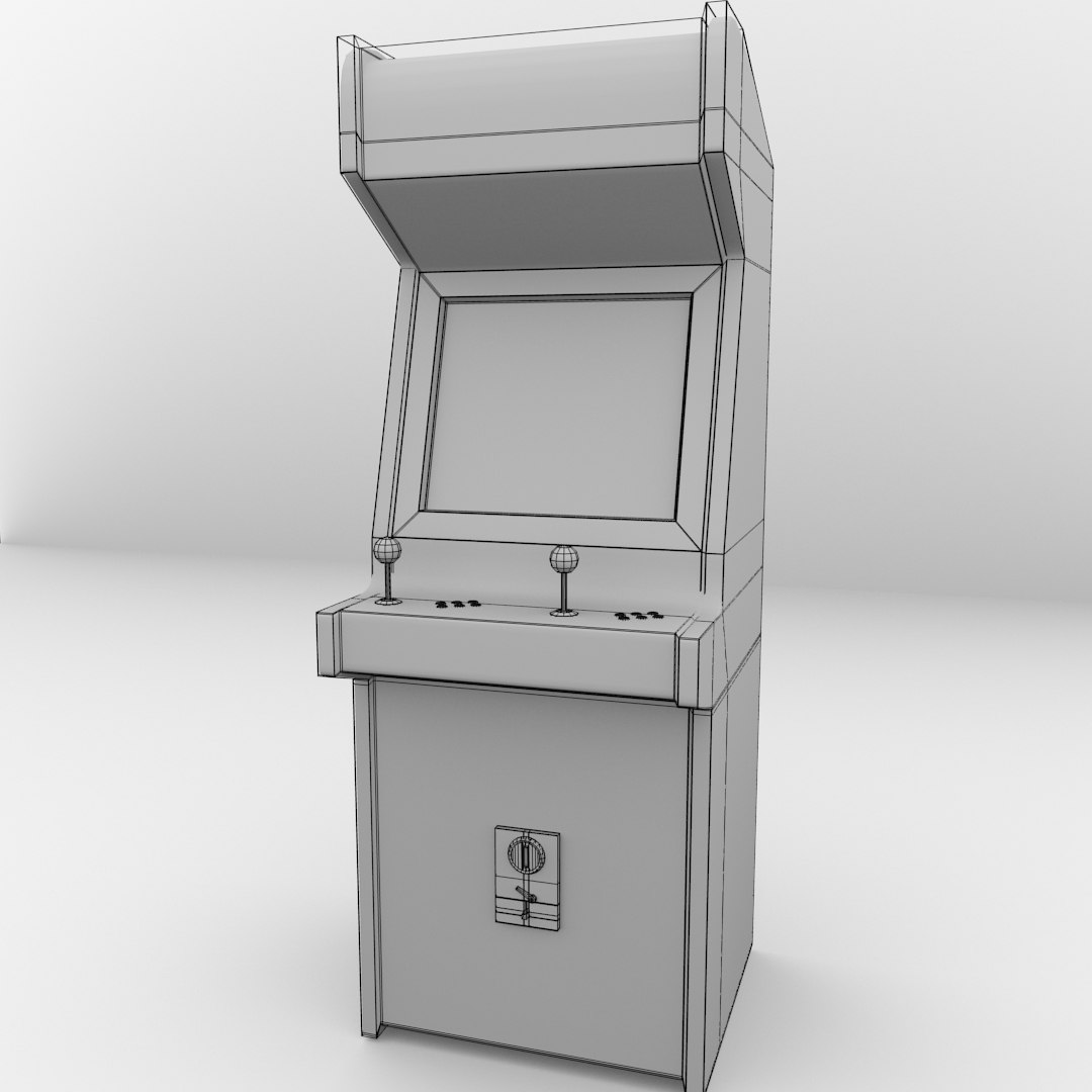 3d 3ds Arcade Machine