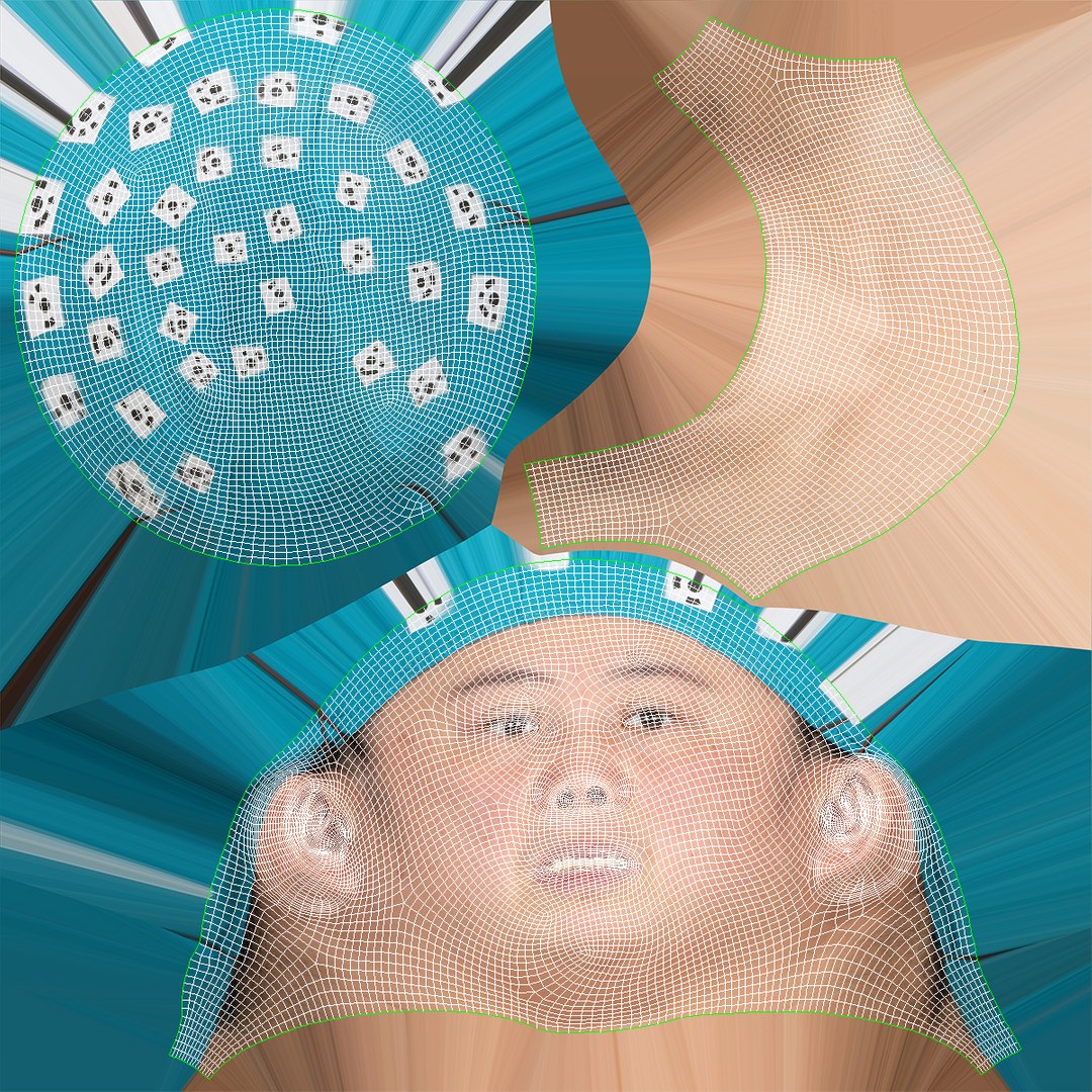 Mei Human Head Jaw Thrust AU29 Clean Scan 3D Model - TurboSquid 1748717