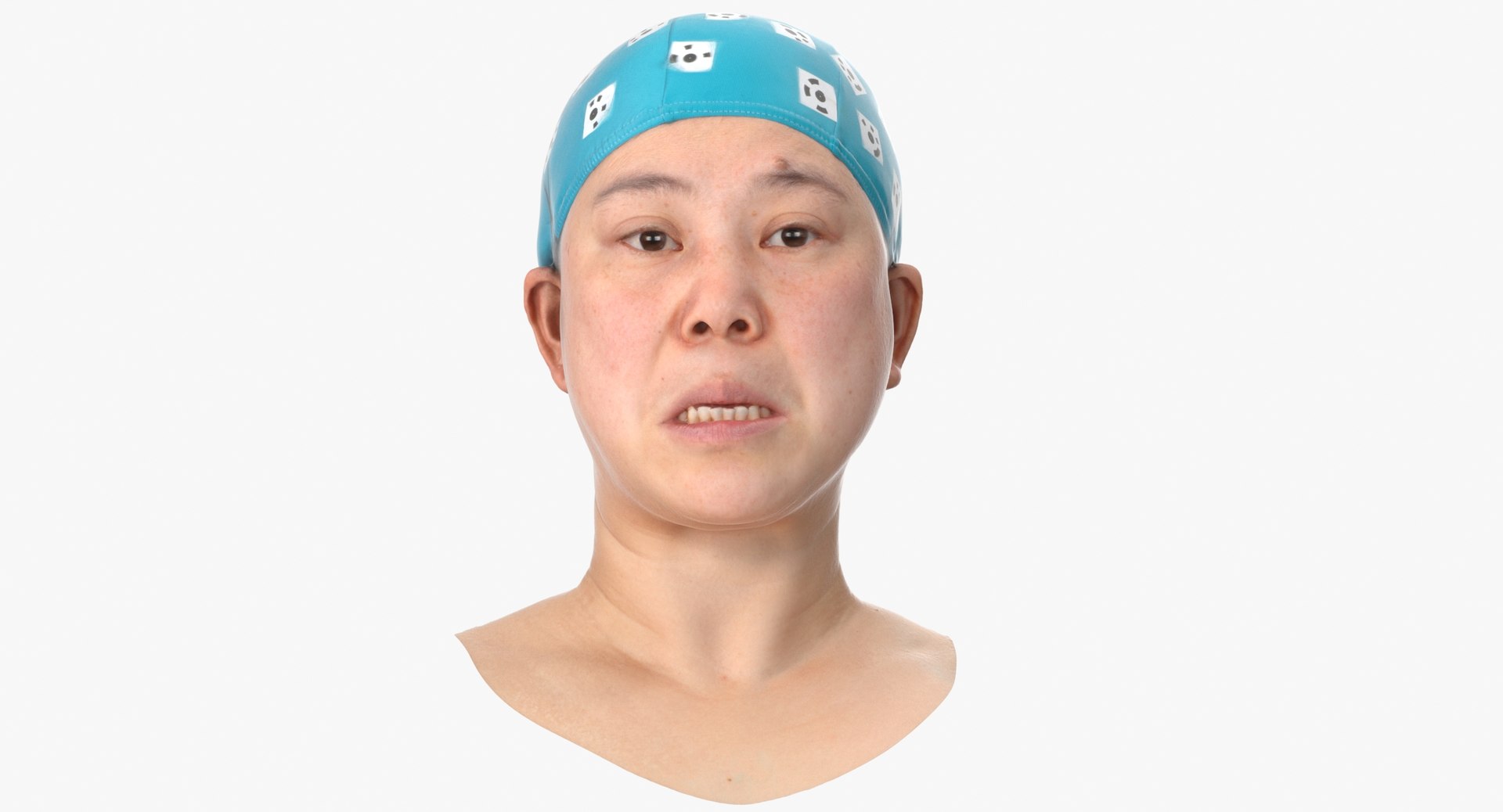 Mei Human Head Jaw Thrust AU29 Clean Scan 3D Model - TurboSquid 1748717