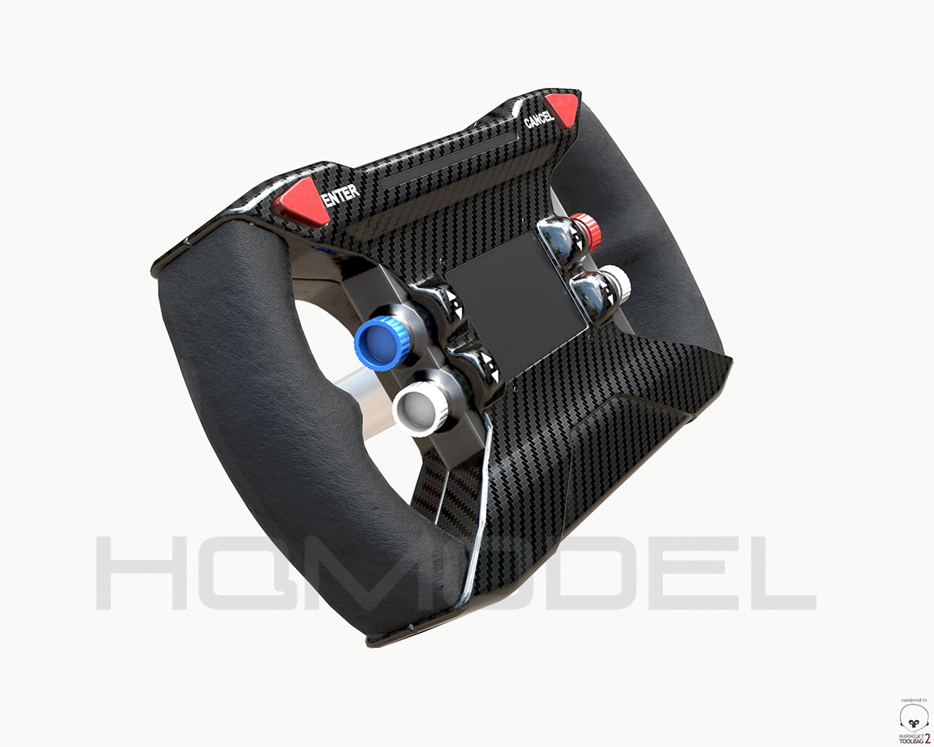 Generic Steer Wheel Sci Fi 3d Max