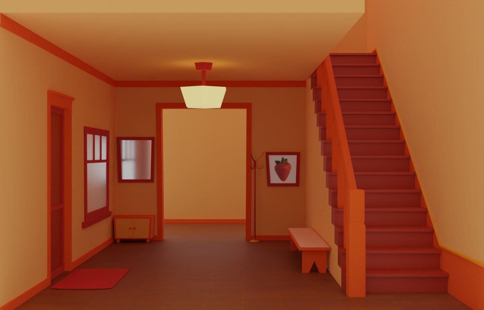 Room 3D Model - TurboSquid 1997119