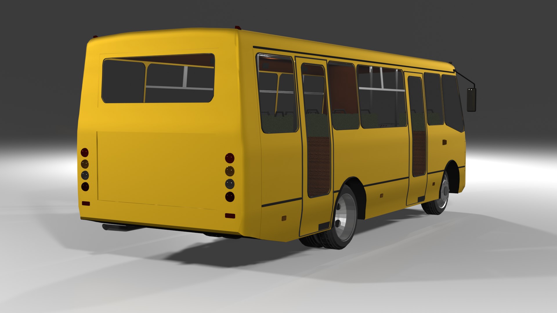 City Bus Of Ukraine Bogdan 3D - TurboSquid 2150502