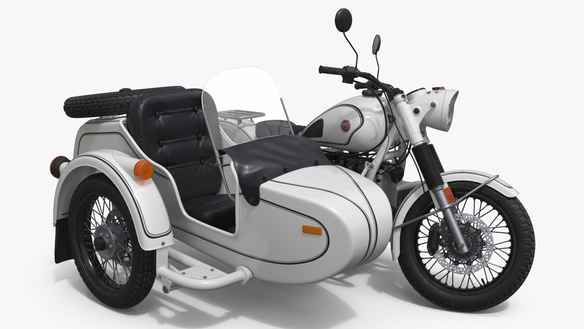 Ural M70 Sidecar Motorcycles Rigged Collection 3D Model - TurboSquid ...