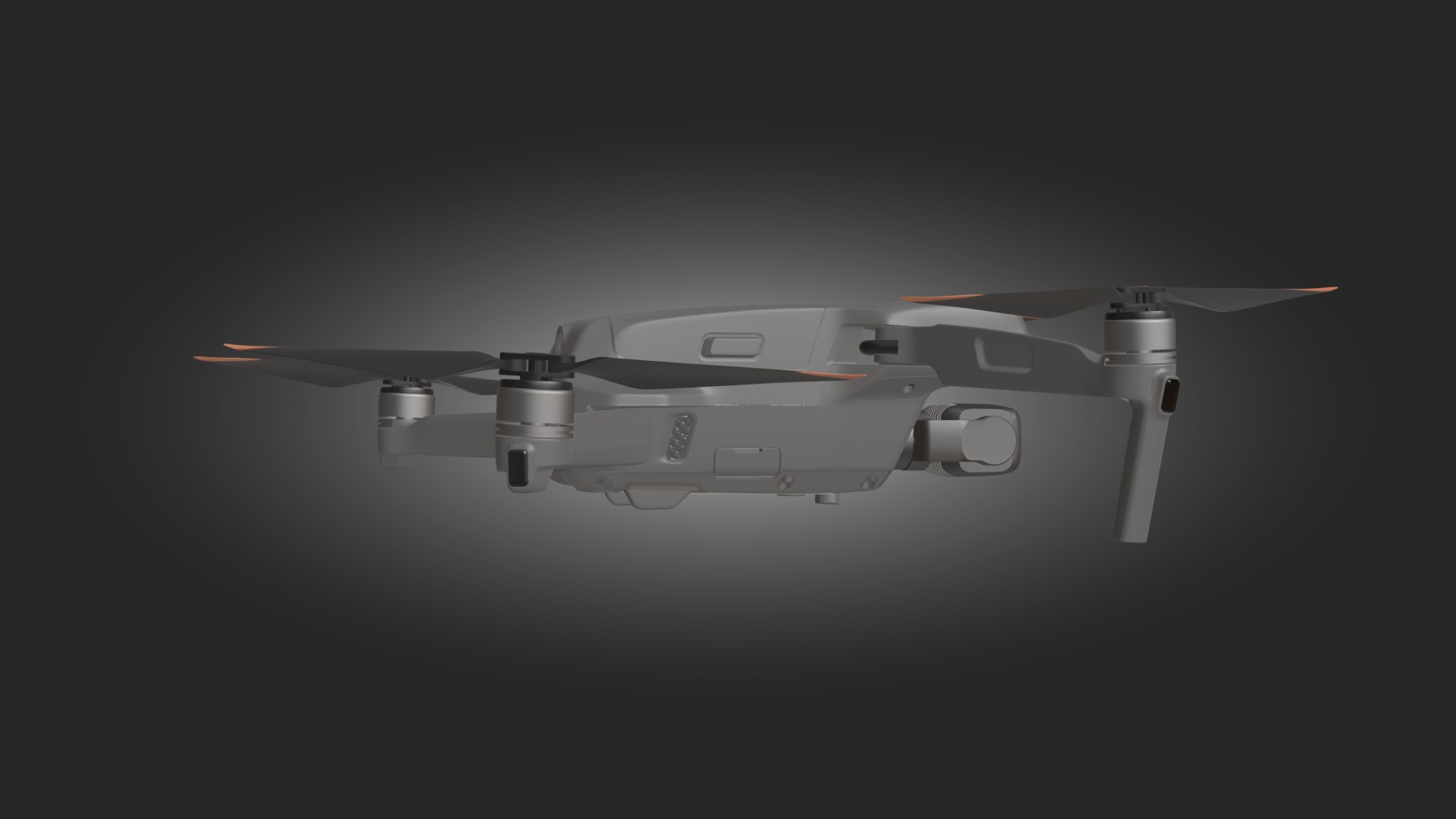 3D Model High Quality Drone AIR 2S With Camera 3D Model - TurboSquid ...