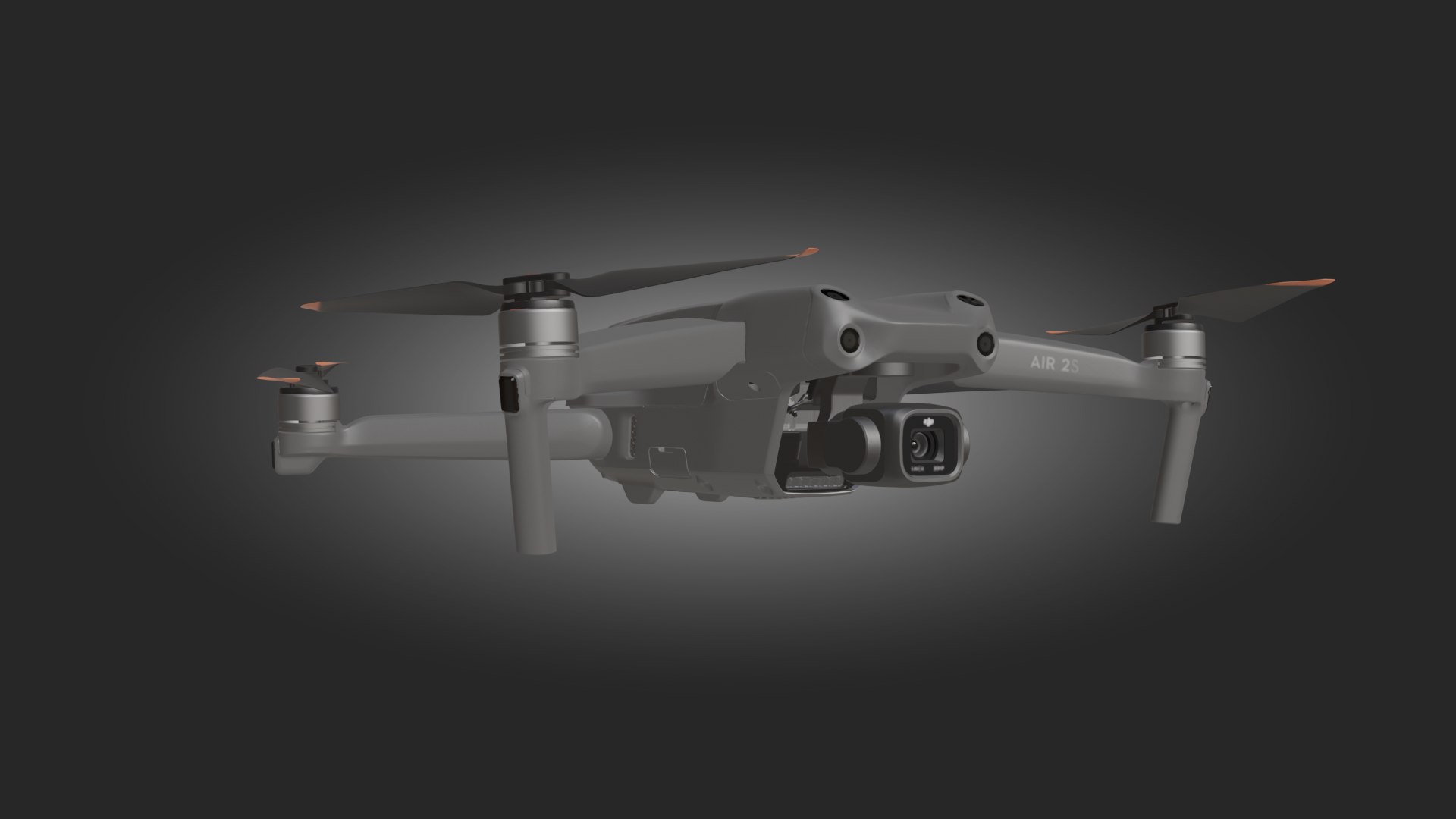 3D Model High Quality Drone AIR 2S With Camera 3D Model - TurboSquid ...