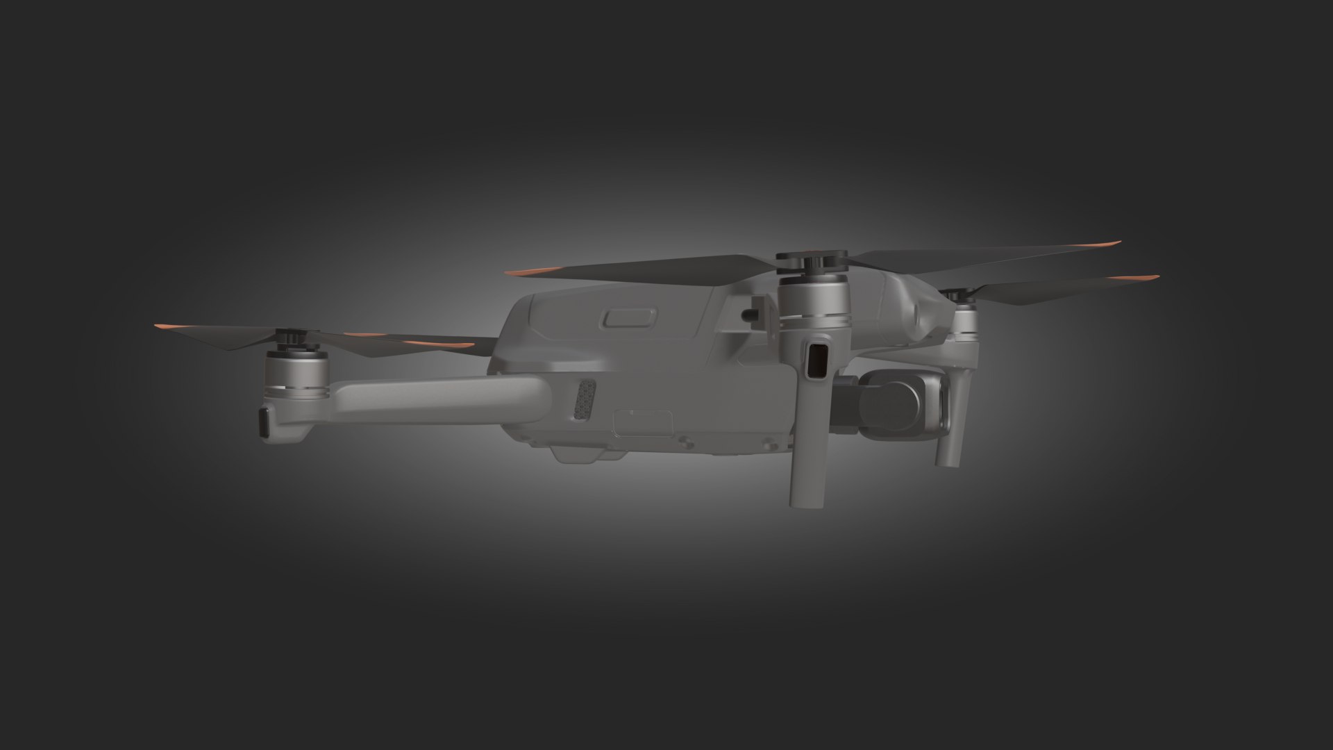 3D Model High Quality Drone AIR 2S With Camera 3D Model - TurboSquid ...