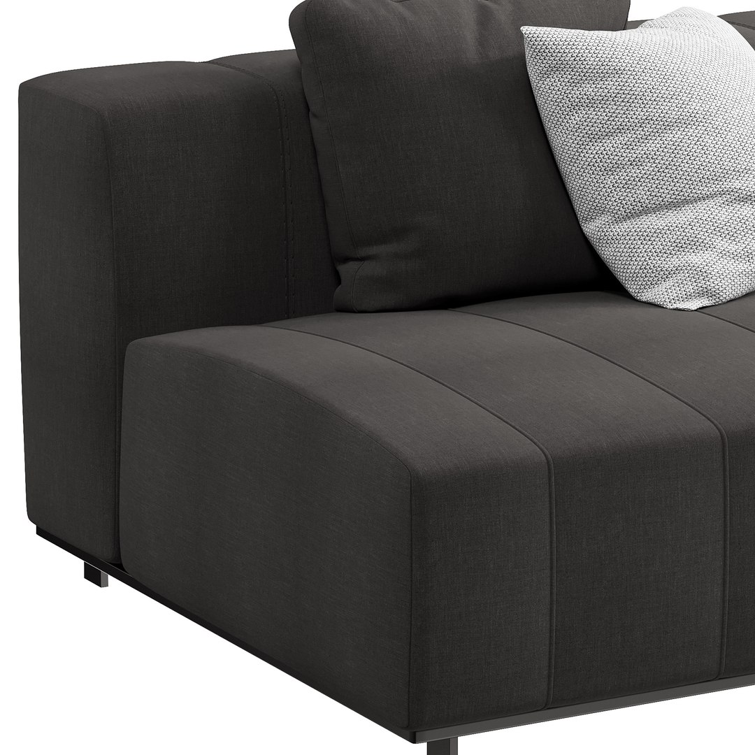 Freeman Lounge Sofa By Minotti 3D - TurboSquid 1947607