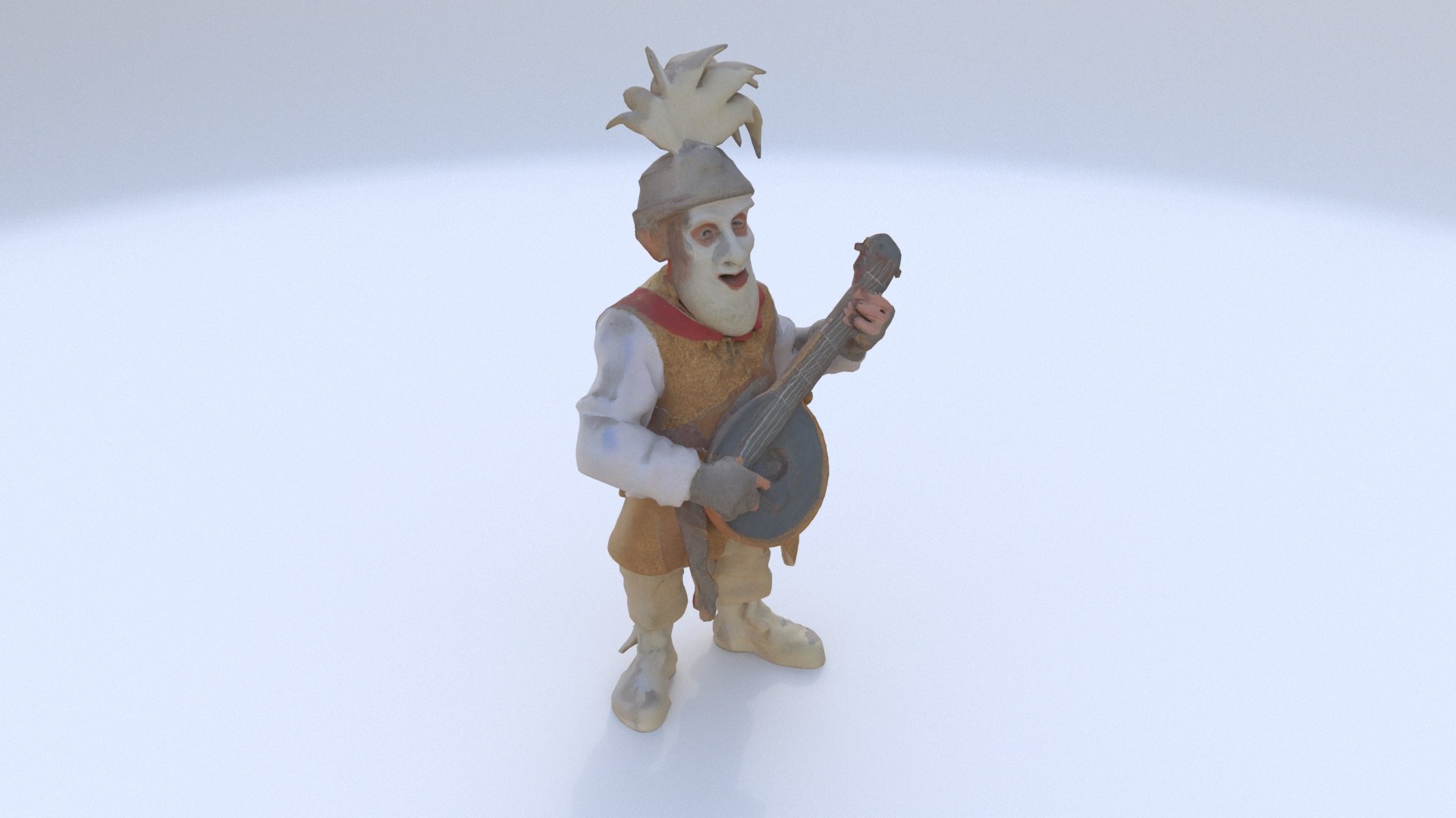 Street Performer 2 3D Model - TurboSquid 2328774