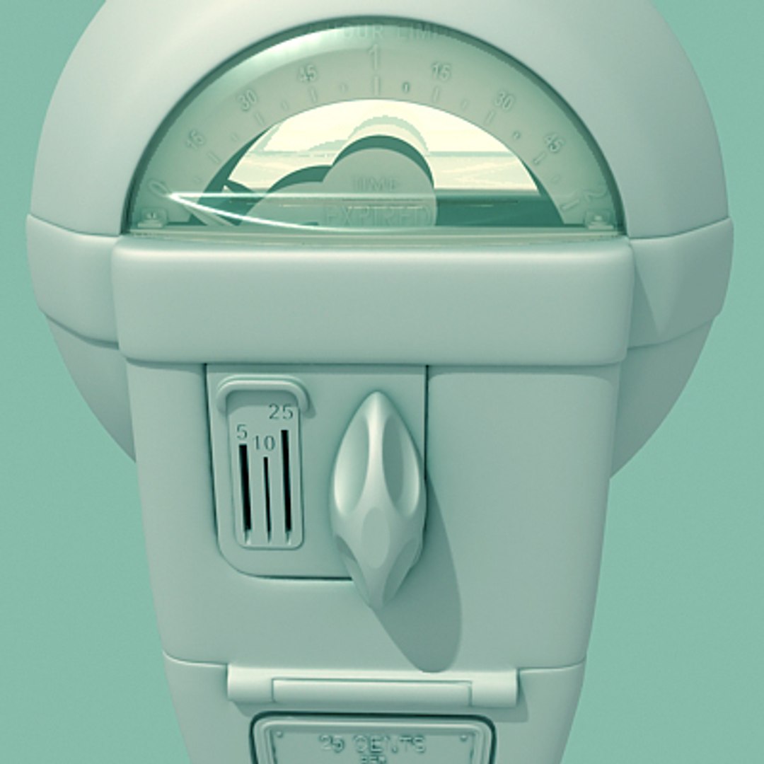 Parking Meter 3d Model