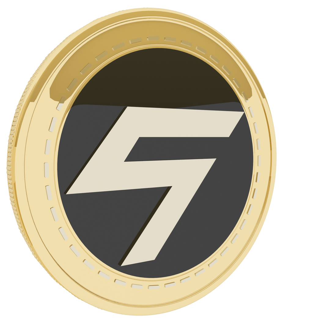 3D Graphcoin Cryptocurrency Gold Coin - TurboSquid 1856703