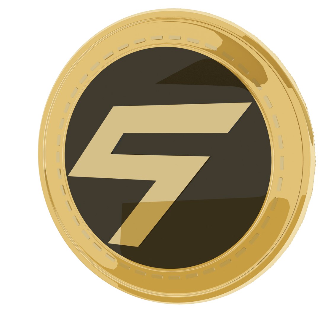 3D Graphcoin Cryptocurrency Gold Coin - TurboSquid 1856703
