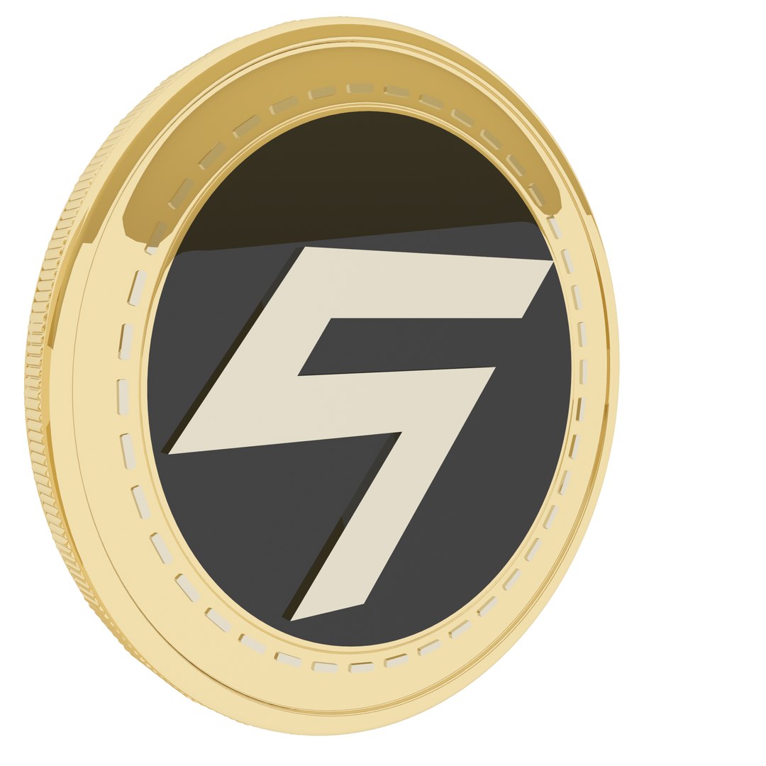 3D Graphcoin Cryptocurrency Gold Coin - TurboSquid 1856703