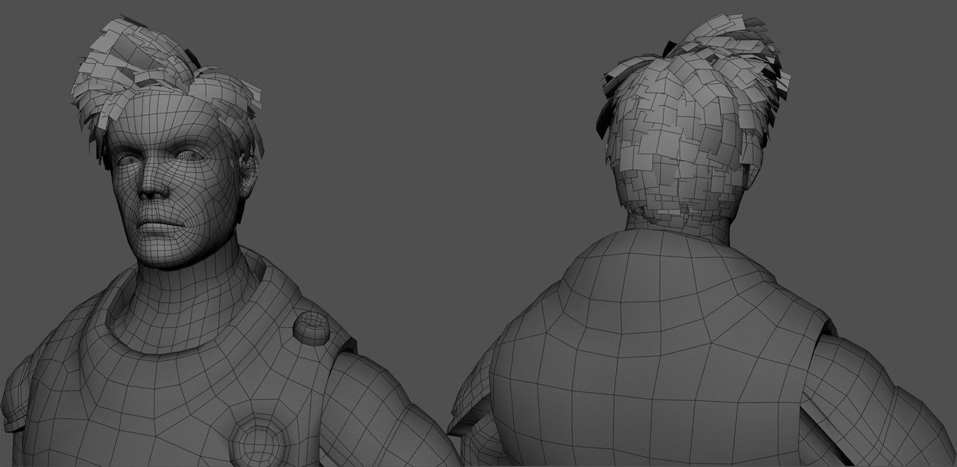Character Videogame 3d Obj