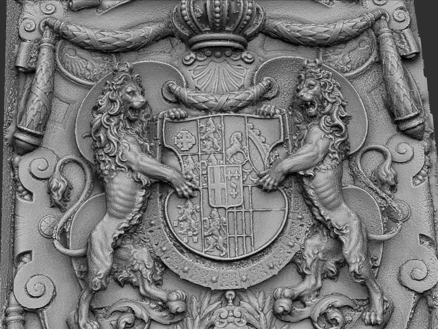 Crest Emblem 8k 3d Max