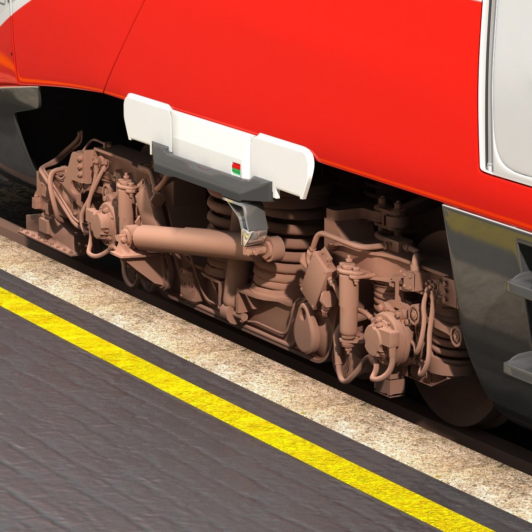 Etr Train 3d Model