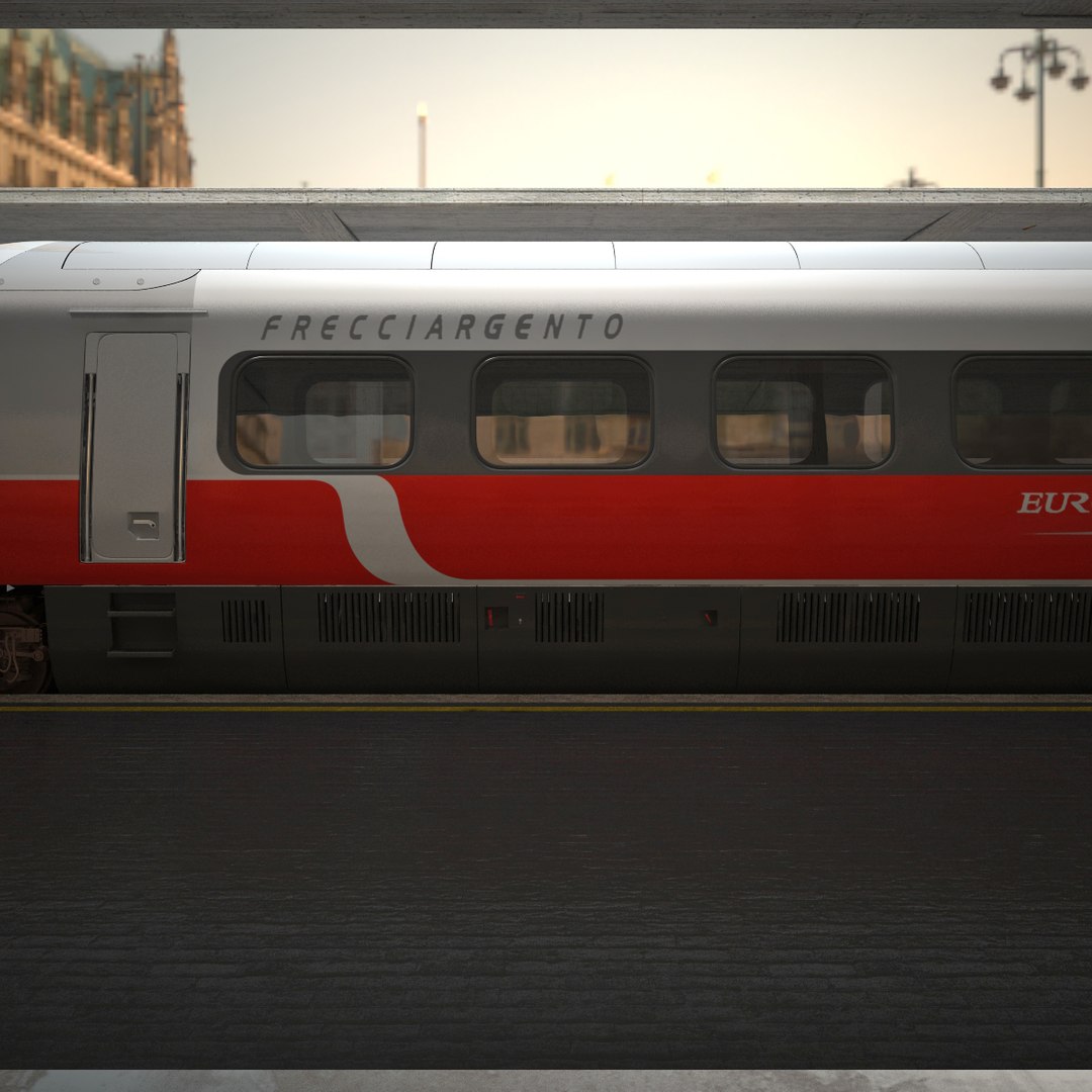 Etr Train 3d Model