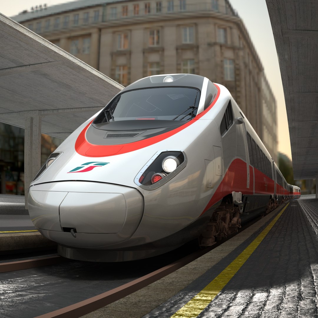 Etr Train 3d Model