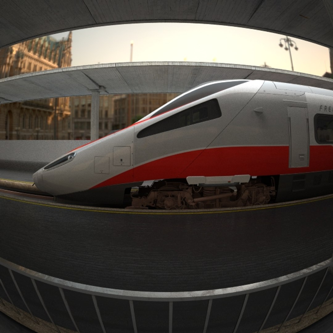 Etr Train 3d Model