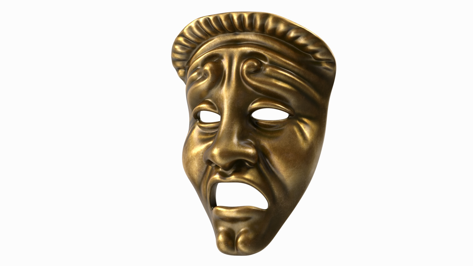 Drama Mask 3D Model - TurboSquid 2092951