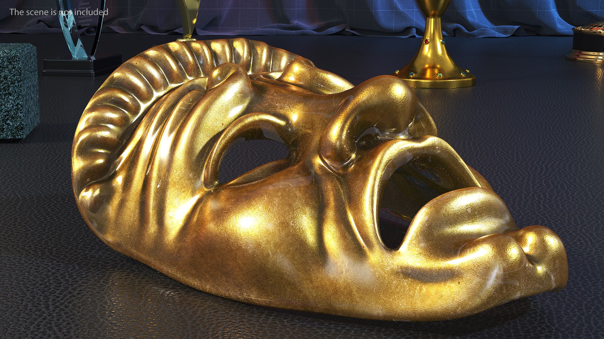 Drama Mask 3D Model - TurboSquid 2092951