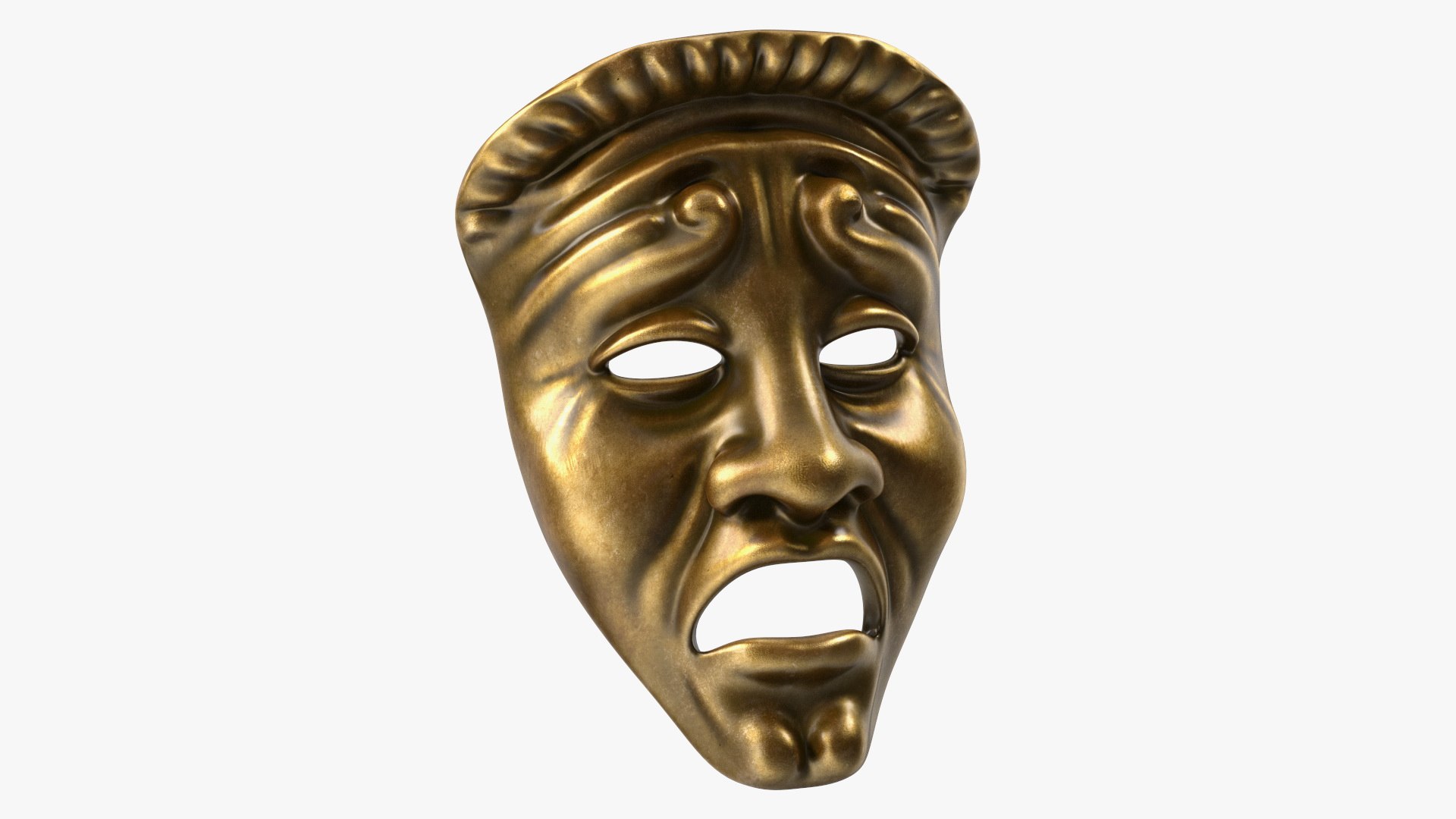 Drama Mask 3D model - TurboSquid 2092951