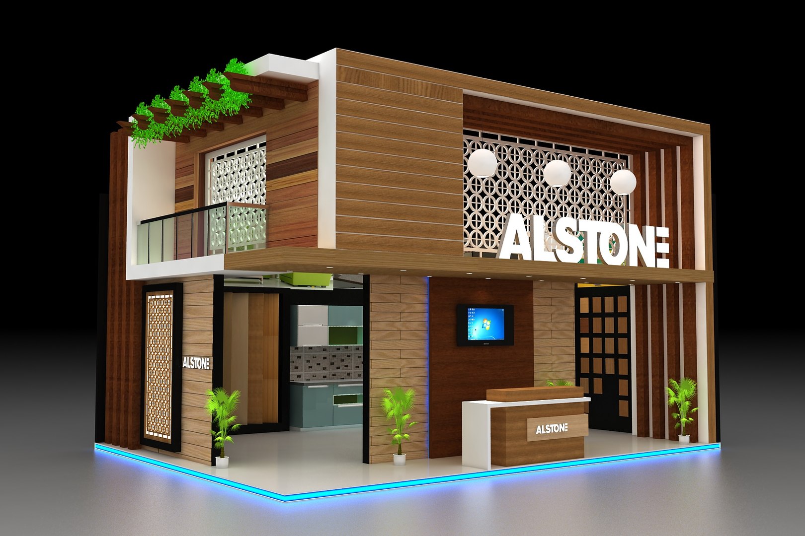 3D Stall 8x6mtr Model - TurboSquid 1619525