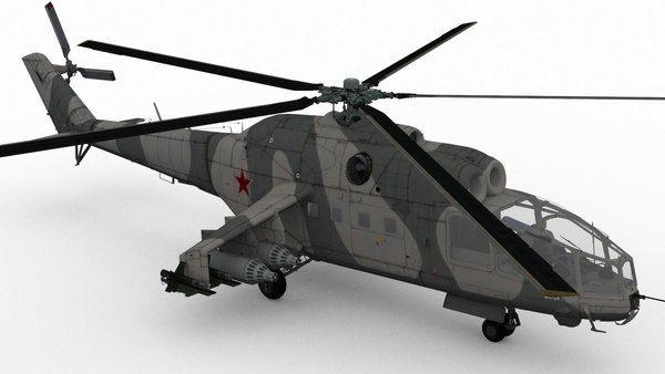 Mil Mi-24 3D Models for Download | TurboSquid