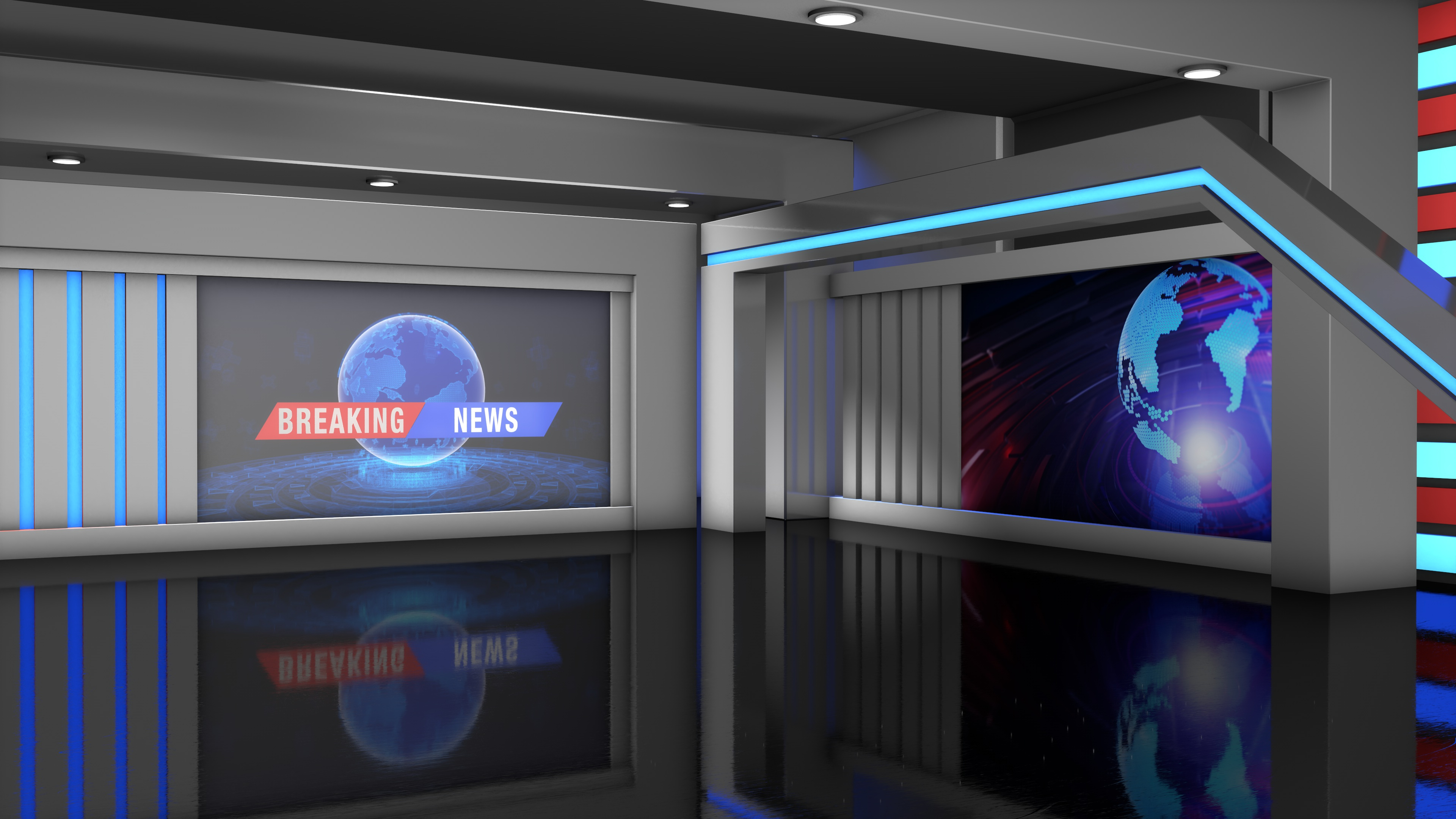 3D Virtual Studio Set 90 - TurboSquid 1871550