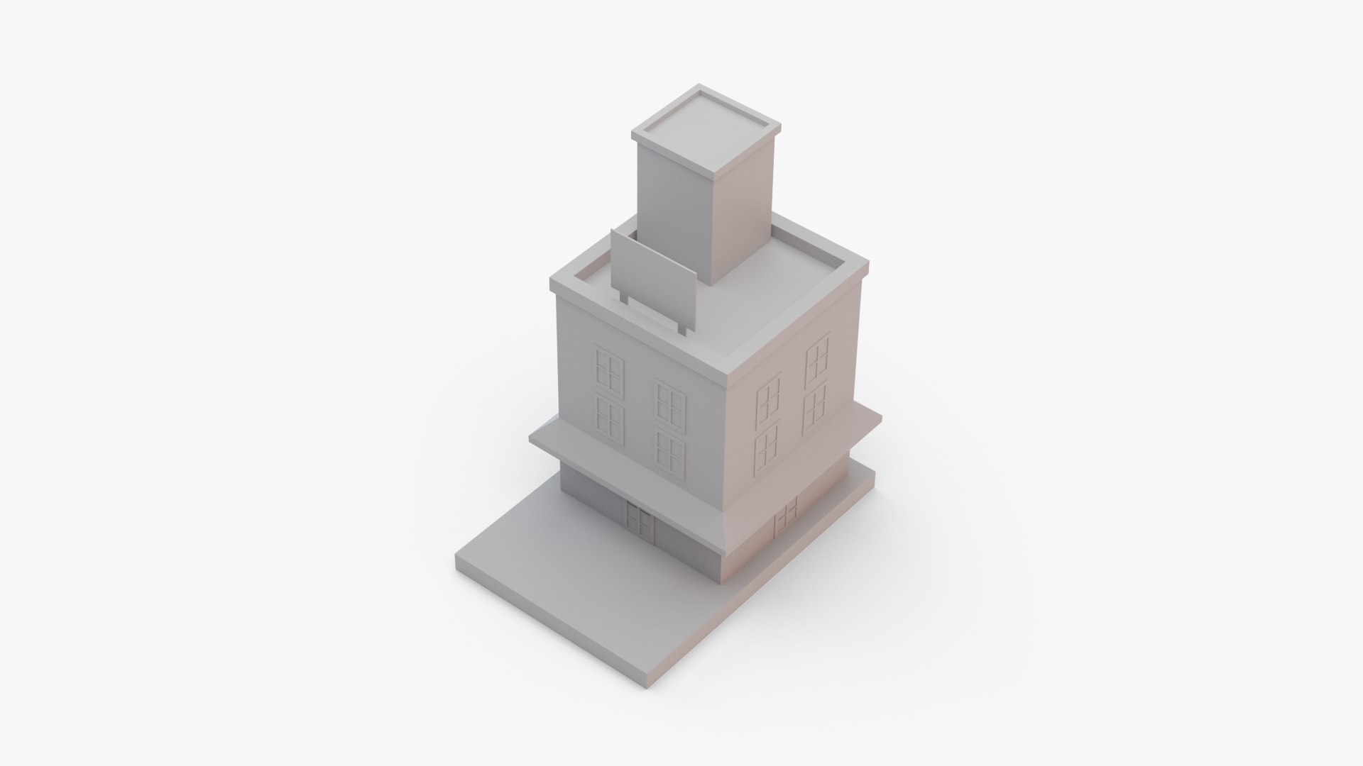 3d Building 3D - TurboSquid 2060757