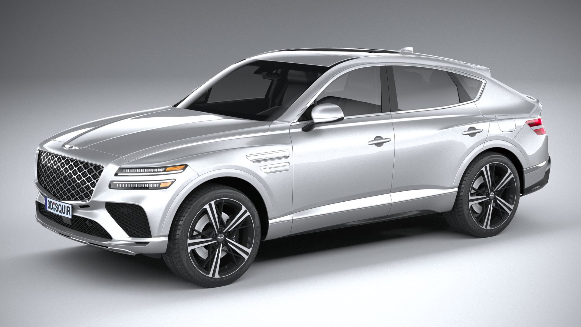 3D Genesis GV80 Coupe 2025 model - TurboSquid 2174435