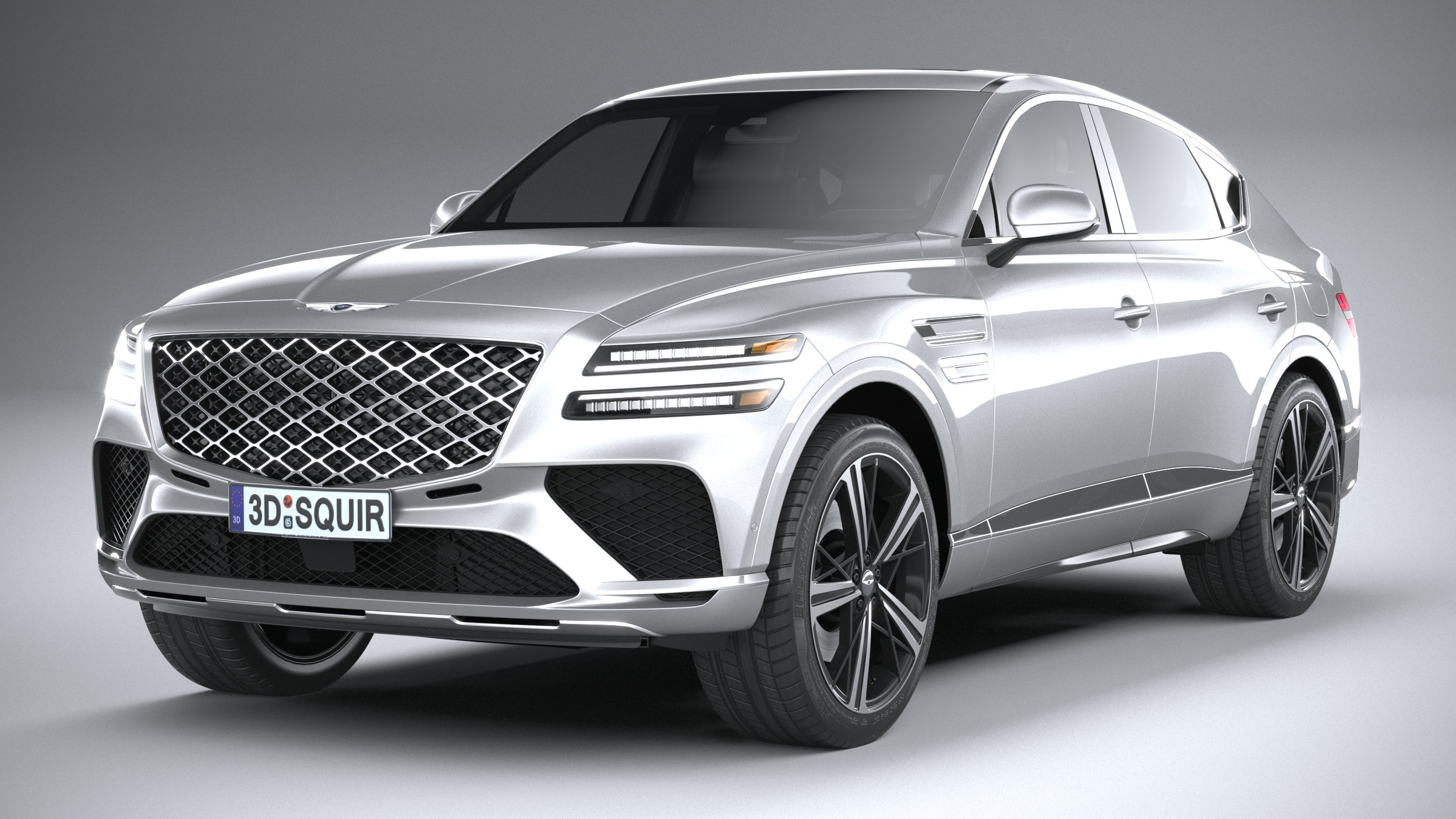 제네시스 GV80 쿠페 2025 3D 모델 - TurboSquid 2174435