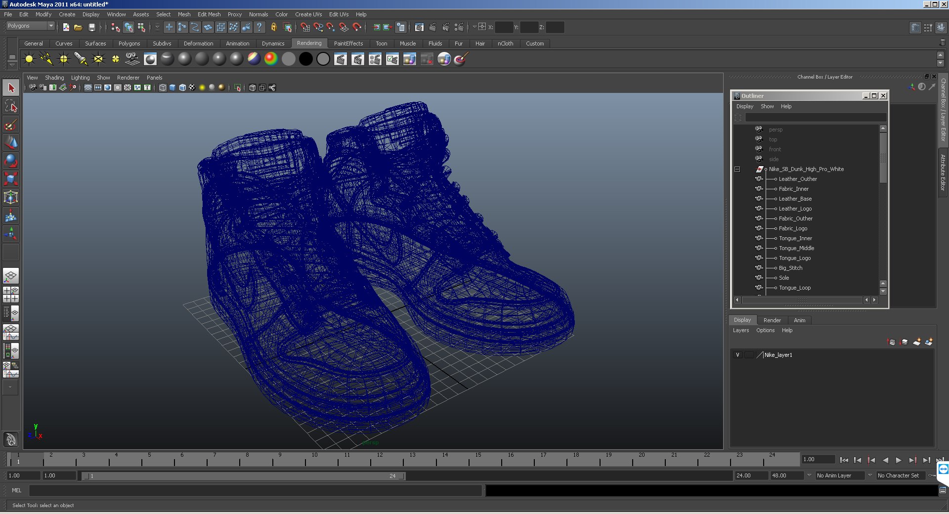 3D Nike Sb Dunk Pro - TurboSquid 1381745