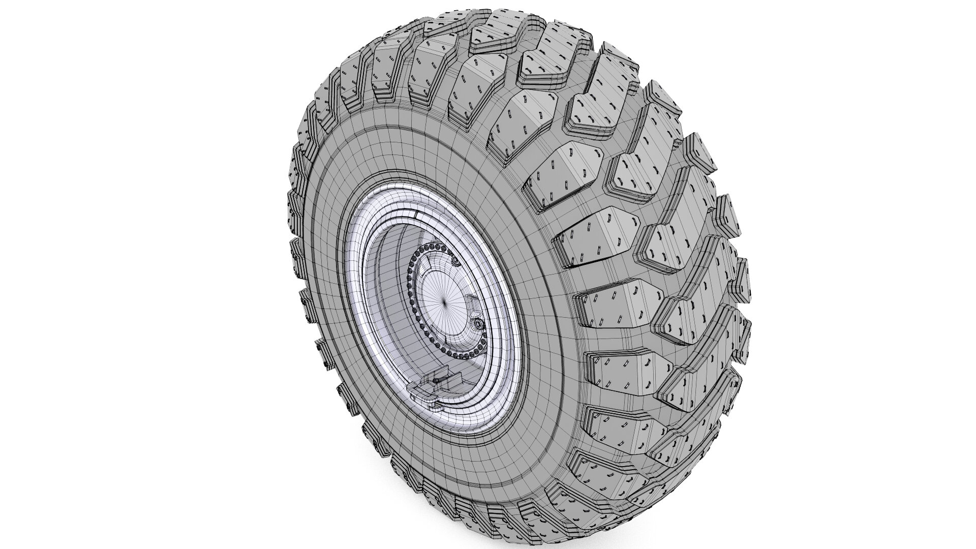 3D model tire post apocalyptic - TurboSquid 1590898