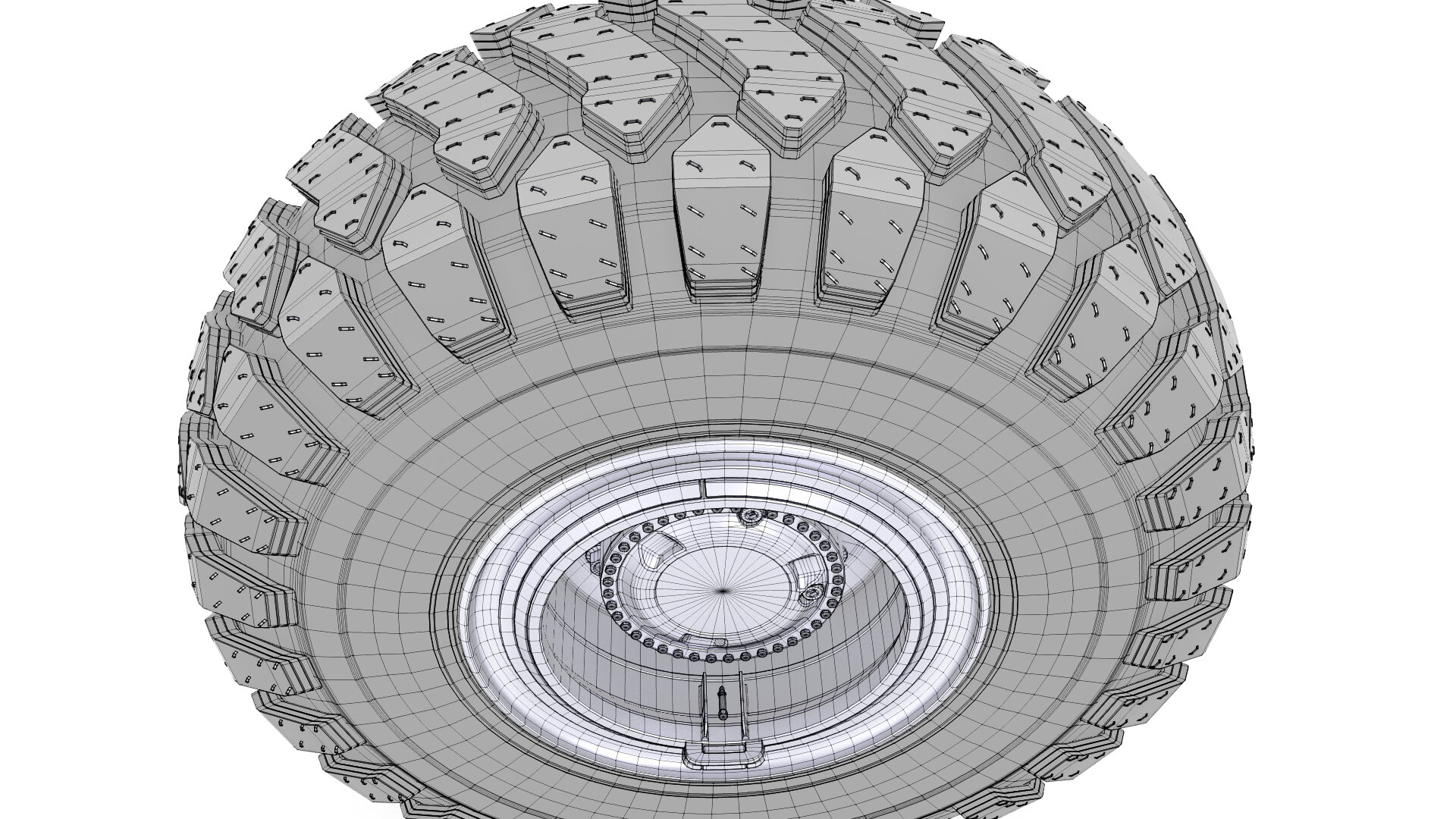3D model tire post apocalyptic - TurboSquid 1590898
