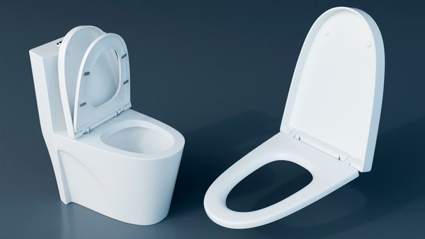 modelo 3d Inodoro de una pieza - TurboSquid 2395801