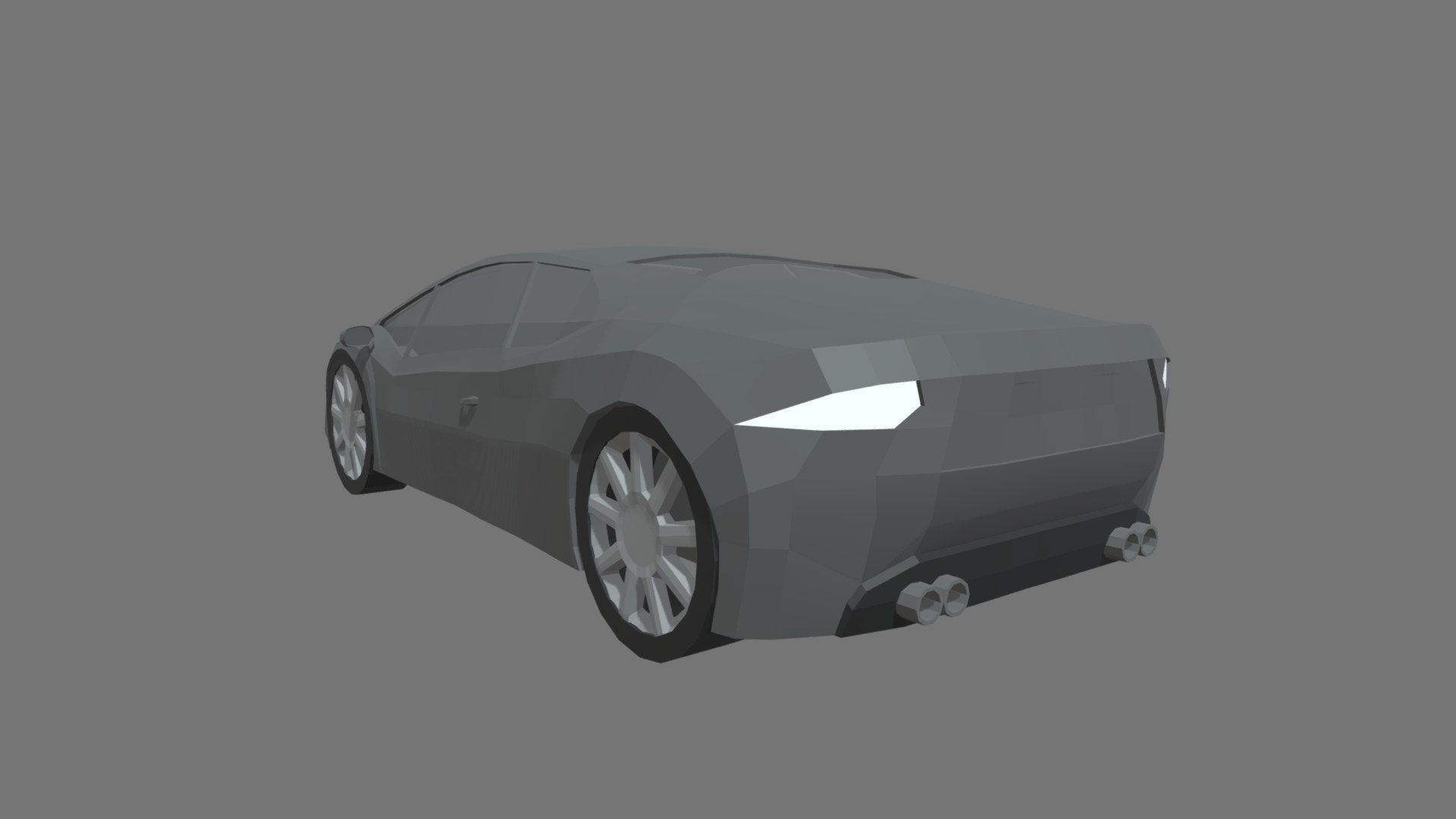 3D Model Low Poly Sport Car 01 - TurboSquid 2062751