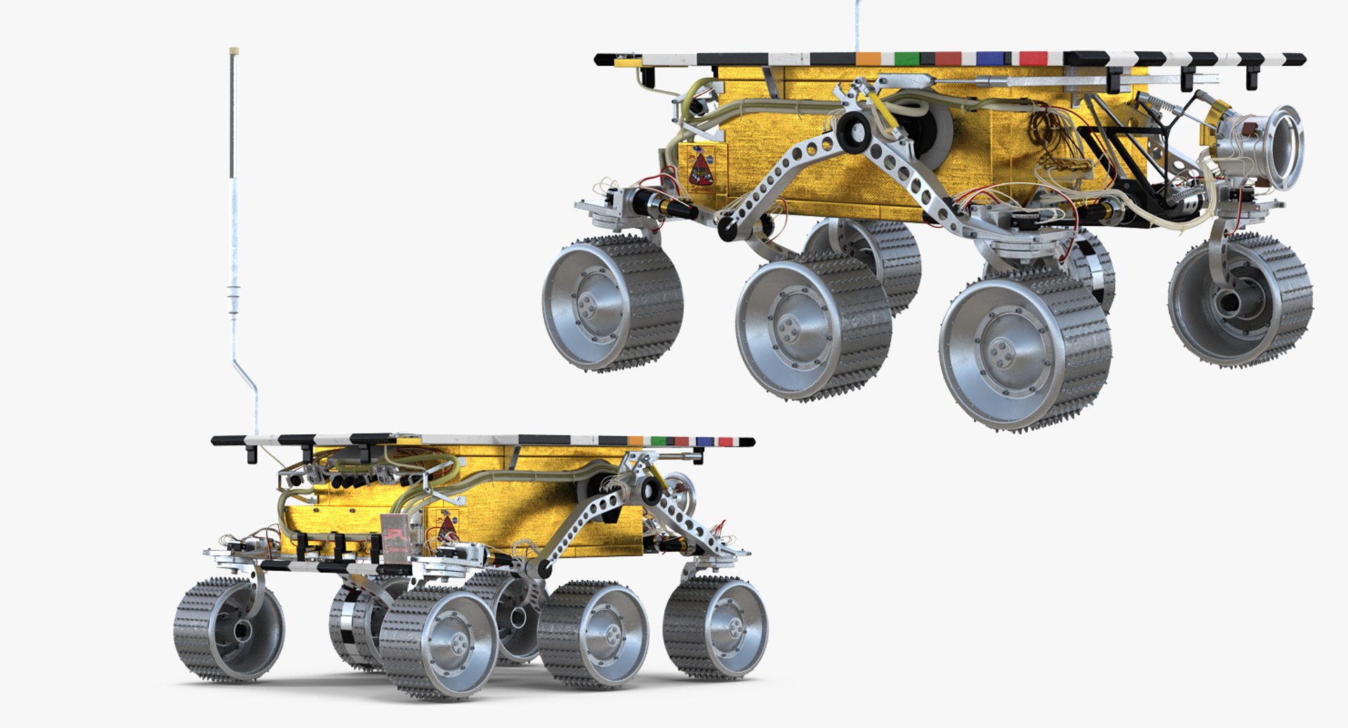 Mars Rover Sojourner 3D Model - TurboSquid 1157669